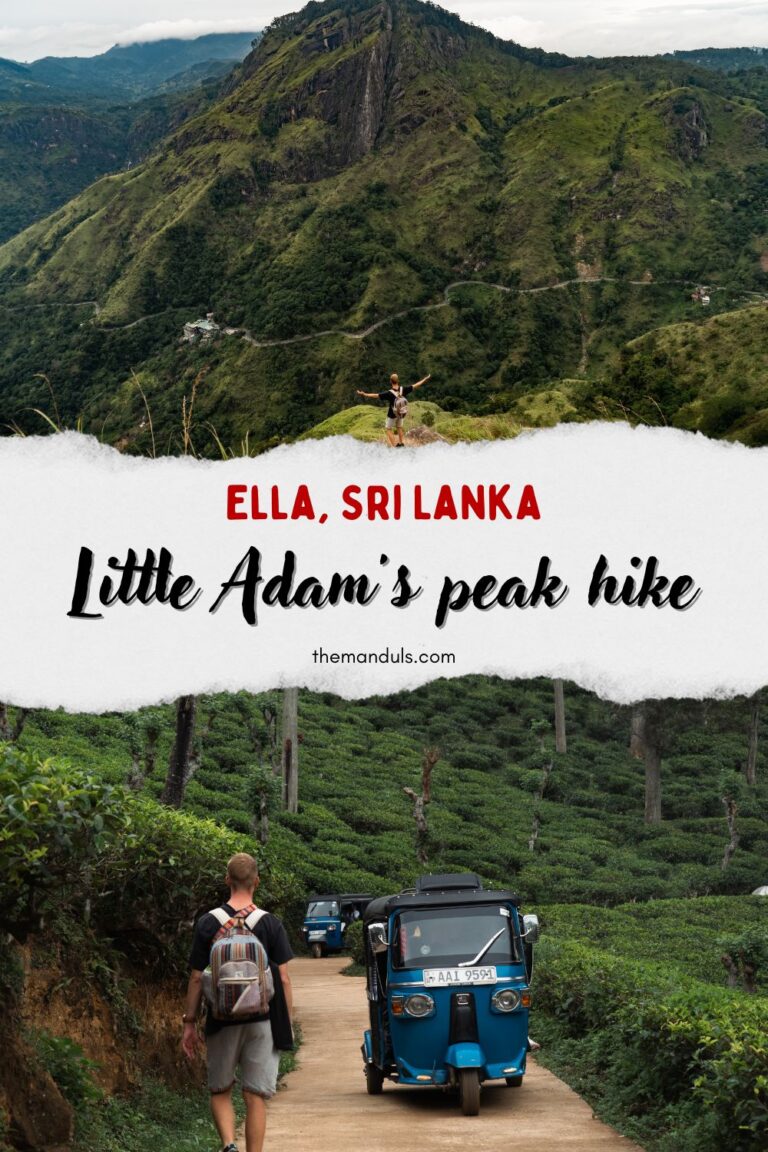 Little Adam's Peak hike in Ella - Complete Guide