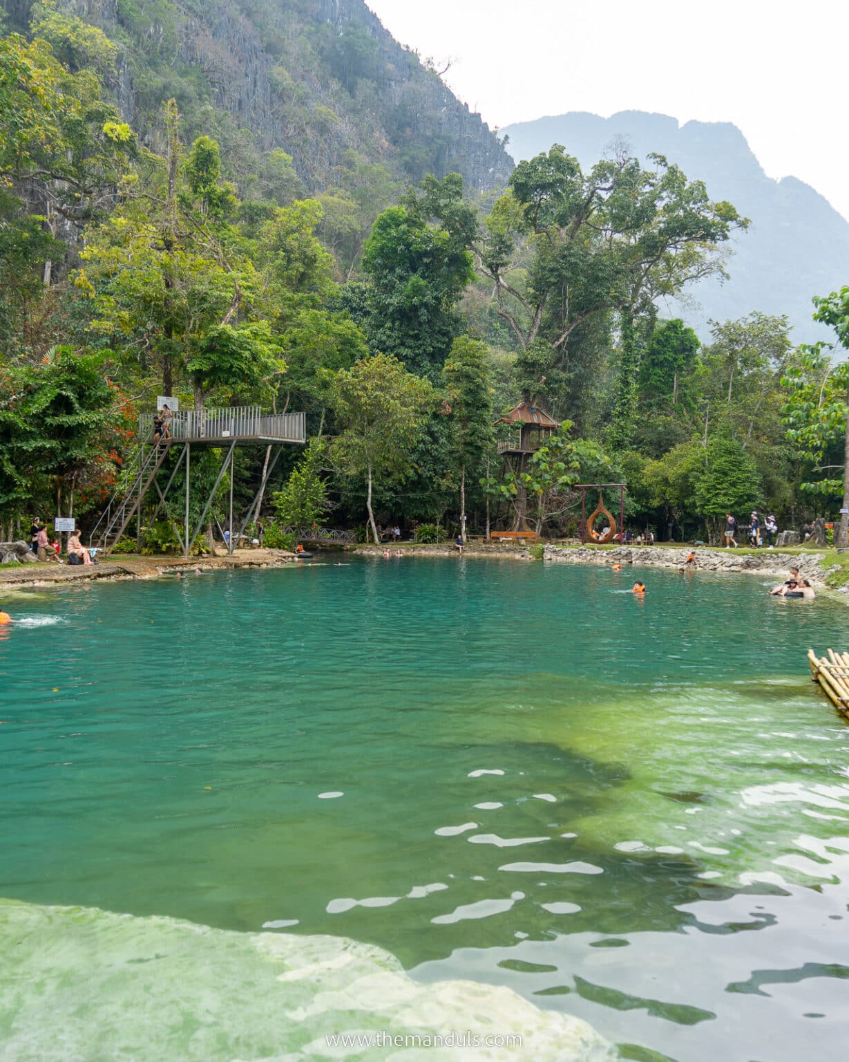 Blue Lagoon 2 in Vang Vieng, Laos - all you need to know
