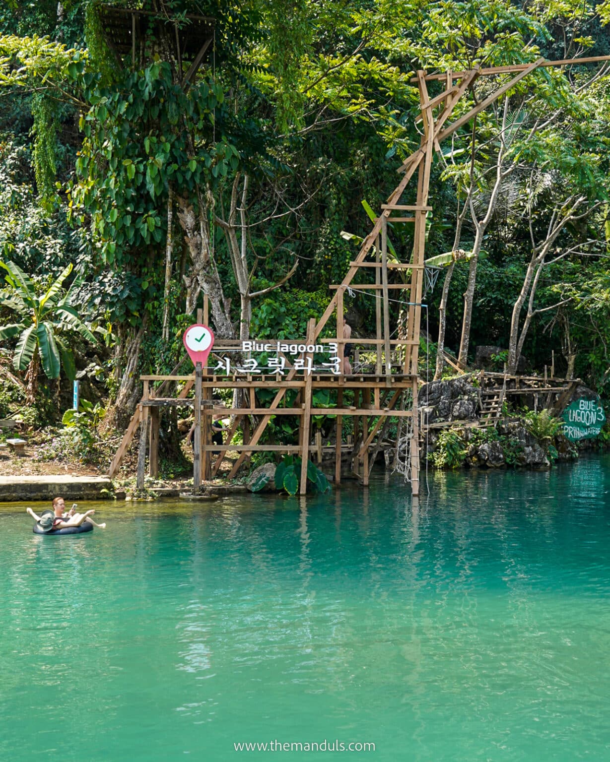 Blue Lagoon 2 in Vang Vieng, Laos - all you need to know