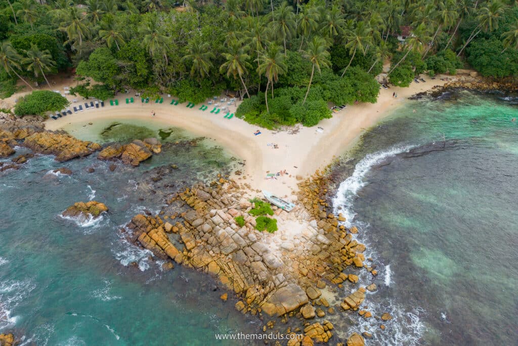 Visiting Secret Beach Mirissa - the hidden gem of Sri Lanka