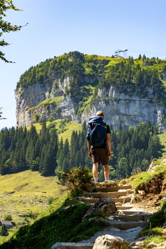 Seealpsee Hike in Appenzell Alps, Switzerland