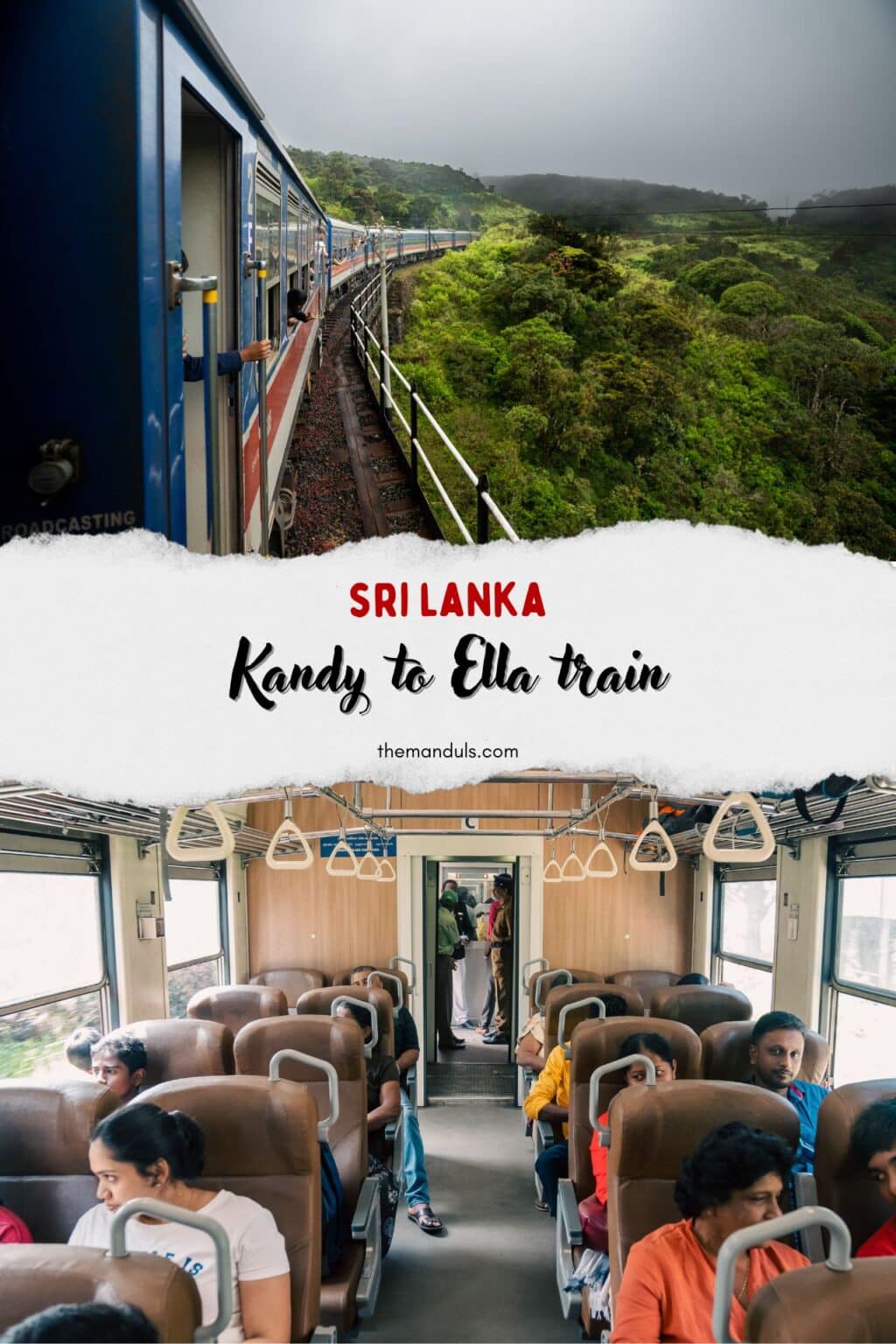 Kandy to Ella train - the most beautiful train ride in Sri Lanka
