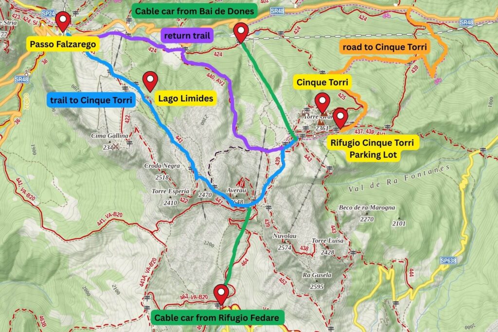 Cinque Torri Hike & Guide: How to Visit the Dolomite Towers